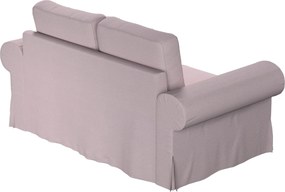 Potah na pohovku IKEA Backabro 2-místná, rozkládací barva růžová látka pletený vzor