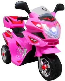 Dětská elektrická motorka M6 růžová