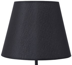 Černá stolní lampa SAMO Beliani