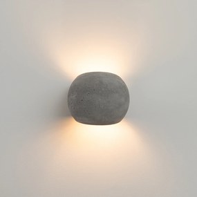 Sollux Lighting Nástěnné svítidlo GLOBE betonové
