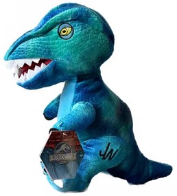 Plyšák Jurský Svět T-rex modrý 30 cm