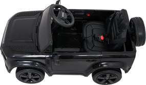 Elektrické autíčko Land Rover Defender černé