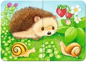 Ravensburger Moje první puzzle Roztomilá zahradní zvířátka 2/4/6/8 díl