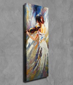 Obraz na plátně Violin beauty PC206 30x80 cm