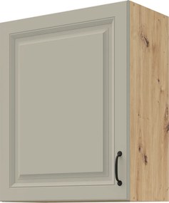 Kuchyňská linka STILO ac | 120 + 230 cm | PREMIUM BOX zásuvky | UNI dvířka | artisan/světle šedá