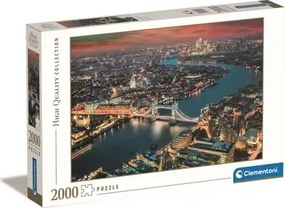 Clementoni PUZZLE Letecký pohled na Londýn / 2000 dílků / od 14 let
