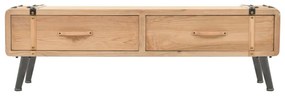 TV stolek masivní jedlové dřevo 120 x 33 x 35 cm 245773