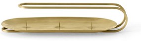 Audo (Menu) Svícen Clip H5 3-arm, brass