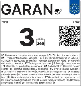 Winix T500 bílá / Čistička vzduchu / PlasmaWave / aplikace / do 50 m2