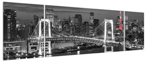Obraz Brooklynského mostu (170x50 cm)