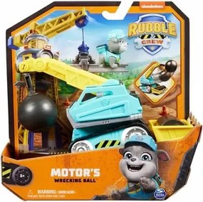 SPIN MASTER Rubble  Crew Demoliční vozidlo s figurkou Motor / od 3 let