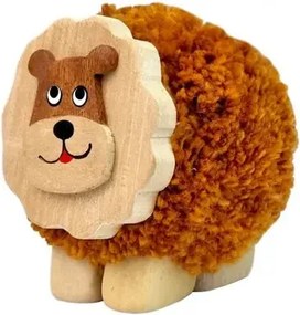 2Kids Toys Dřevěná figurka XL pompon Lev