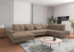 XXXLutz SEDACÍ SOUPRAVA, textil, světle hnědá Sit & More - Sedací soupravy - 000144009957