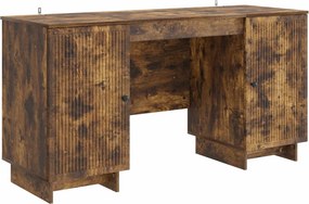 Stůl Kouřový dub Kompozitní dřevo 142,5 x 50 x 75 cm 3414572