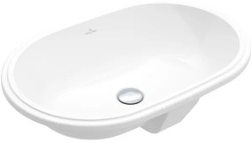 Villeroy & Boch 5A766001 - Zápustné umyvadlo ARCHITECTURA 57x37,5 cm bílá