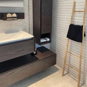 MSV TILDA koupelnový žebřík na ručníky bambus / 150 CM
