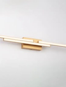 Designové nástěnné svítidlo Eres zlaté