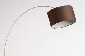 Stojací oblouková lampa Adamo Brown Filliore