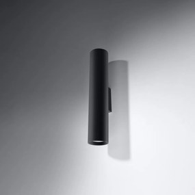 Sollux Lighting Nástěnné svítidlo LAGOS 2 černé