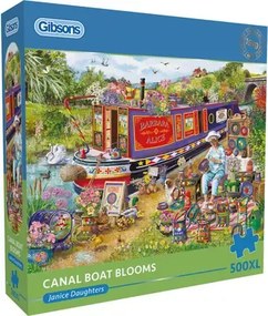 GIBSONS Puzzle Kvetoucí loď XL / 500 dílků / 68 × 49 cm