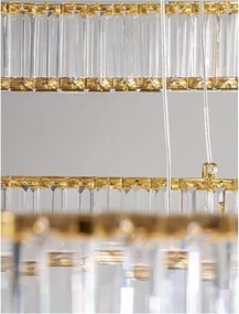 Závěsné LED svítidlo NOVA LUCE AURELIA 92W 3500K 9333069 stmívatelné Triac