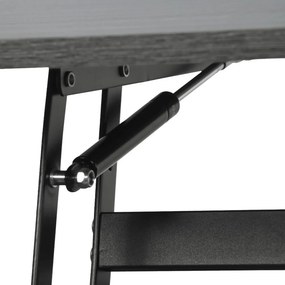 Konferenční stolek CT-I1201 GREY, mdf, šedý dub (100 x 50) cm Šedá