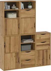 Boční skříňky 5 ks "ODDA" 40x24x79 cm Borovicový masiv 3365356