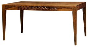Massive home | Jídelní stůl 175x90 z masivního palisandrového dřeva Massive Home Rosie MIRA-175 Světle medová