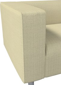 Potah na pohovku IKEA  Klippan 2-místná barva béžová látka pletený vzor