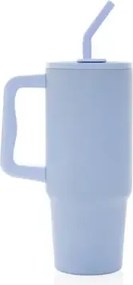 XD DESIGN Termohrnek Embrace 900 ml světle modrá / nerezová ocel / dvo