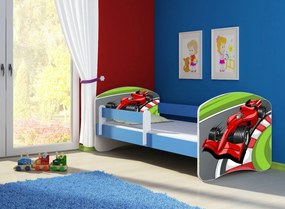 Dětská postel - Formule 180x80 cm modrá