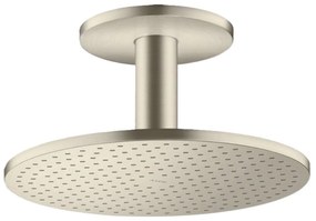 Axor ShowerSolutions - Hlavová sprcha, průměr 30 cm, 2 proudy, kartáčovaný nikl 35304820