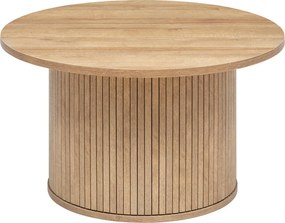 Kulatý kávový stolek špulka COLVA, Ø 70 cm