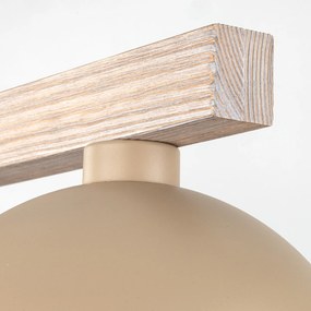 TK Lighting Béžový závěsný lustr Oslo pro žárovku 3x E27 TK11012