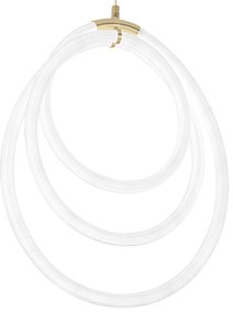 Toolight Designové LED osvětlení Circle G016-CP zlaté