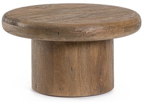 BIZZOTTO konferenční stolek LOPEZ hnědý ø60 cm 0747039