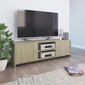 TV stolek Sacramento - dřevotříska - 120 x 30 x 37,5 cm | dub sonoma