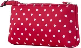 PIXIE CREW velké pouzdro/penál červená látka s bílými puntíky / od 6 l