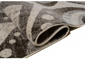 Kusový koberec Paví pero šedý 120x170cm