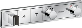 Hansgrohe RainSelect, termostatická sprchová baterie pod omítku, na 2 výstupy, chromová, 15355000
