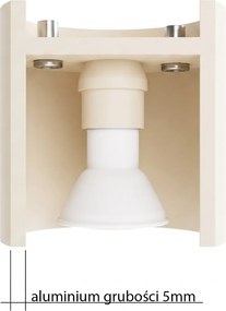 Sollux Lighting Stropní svítidlo ORBIS 1 béžové