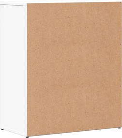 Příborníky 2 ks bílé 60 x 31 x 70 cm kompozitní dřevo 3276546