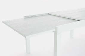 BIZZOTTO Rozkládací zahradní stůl CLIV bílý 135/270x90 cm
