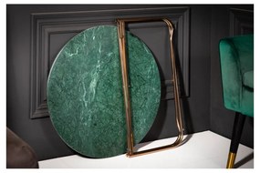 Massive home | Konferenční stolek NOBLES 62 CM zelený mramor
