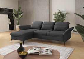 XXXLutz ROHOVÁ SEDAČKA, textil, tmavě šedá Sit & More - Sedací soupravy - 000144011836
