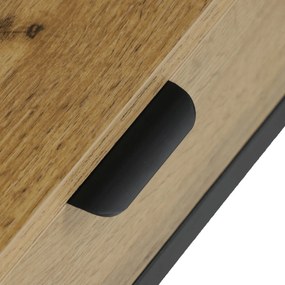 Autronic Konferenční stolek CT-I1201 100x50 cm Odstín: Dub šedý