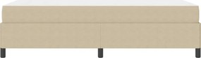 Rám postele s matrací Světle zelená šedá 80 x 200 cm textil 3399094