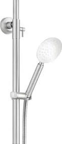 FALA Steely 1 / Sprchový set / nerezová ocel / výška 96-126 cm
