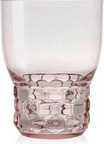 Skleněný pohár Jellies 11 cm růžový