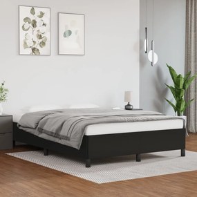 vidaXL Rám postele černá 140 x 200 cm umělá kůže